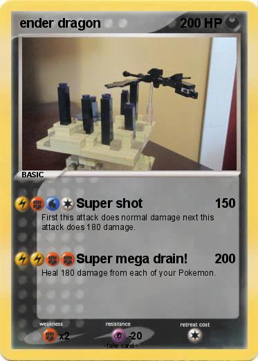 Pokémon ender dragon 918 918 - Super shot - My Pokemon Card