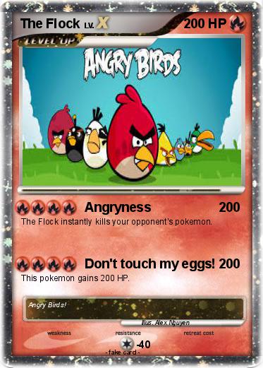 Pokémon The Flock 2 2 - Angryness - My Pokemon Card