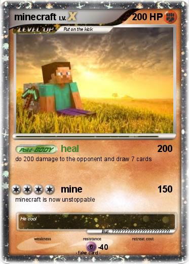 Pokémon minecraft 1038 1038 - heal - My Pokemon Card