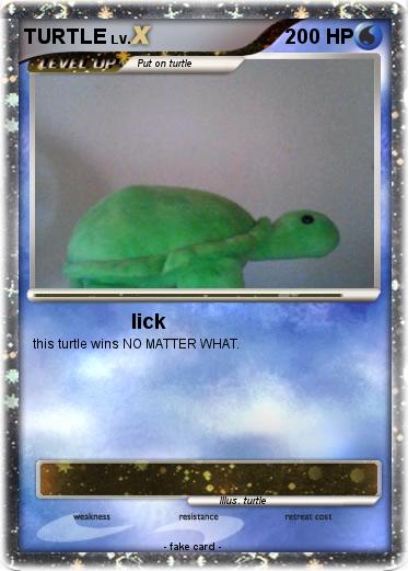 Pokémon TURTLE 703 703 - lick - My Pokemon Card