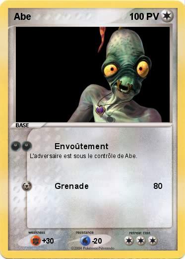 Pokémon Abe 2 2 - Envoûtement - Ma carte Pokémon