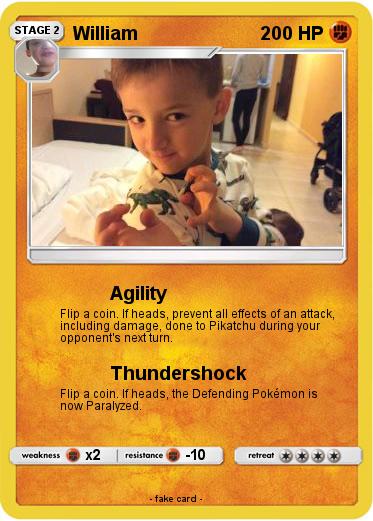 Pokémon William 935 935 - Agility - My Pokemon Card