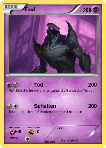 Pokémon Tod 54 54 - Tod - My Pokemon Card
