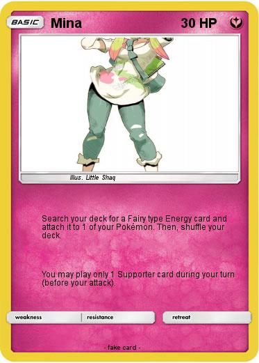Pokémon Mina 70 70 - My Pokemon Card