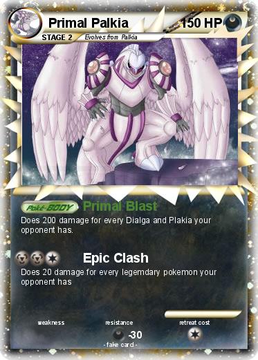 Pokémon Primal Palkia 34 34 - Primal Blast - My Pokemon Card