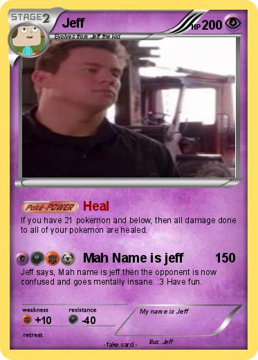 Pokémon Jeff 2464 2464 - Heal - My Pokemon Card