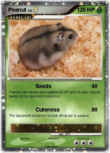 Pokémon Peanut 182 182 - Seeds - My Pokemon Card
