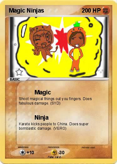 Pokémon Magic Ninjas - Magic - My Pokemon Card