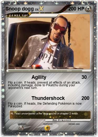 Pokémon Snoop dogg 394 394 - Agility - My Pokemon Card