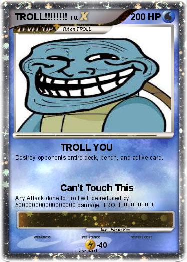 Pokémon TROLL 4274 4274 - TROLL YOU - My Pokemon Card