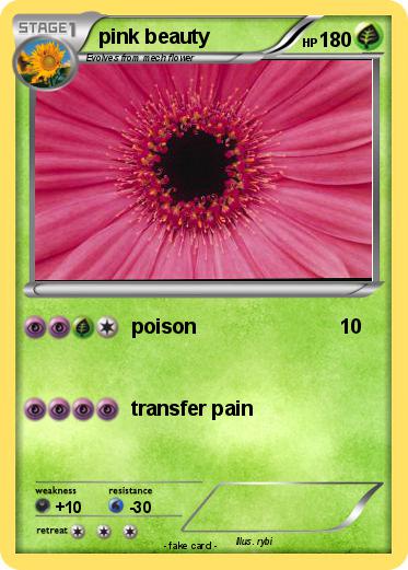 Pokémon pink beauty - poison - My Pokemon Card