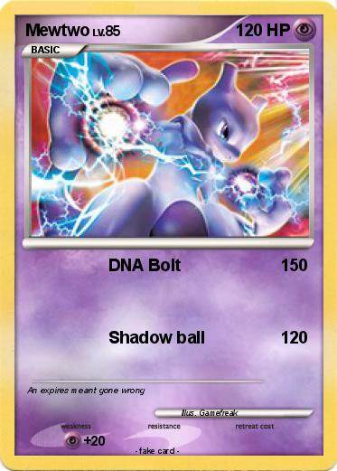 Pokémon Mewtwo 6501 6501 - DNA Bolt - My Pokemon Card
