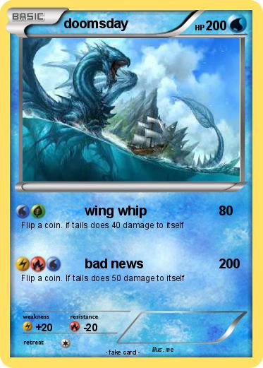 Pokémon doomsday 82 82 - wing whip - My Pokemon Card