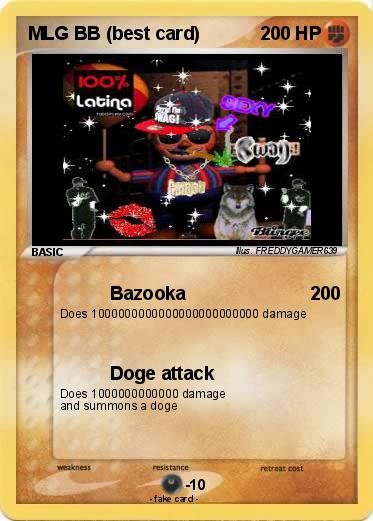 Pokémon MLG BB best card - Bazooka - My Pokemon Card