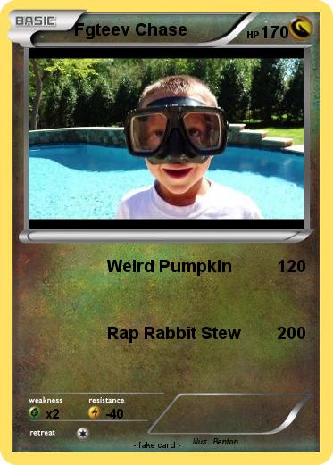 Pokémon Fgteev Chase - Weird Pumpkin - My Pokemon Card