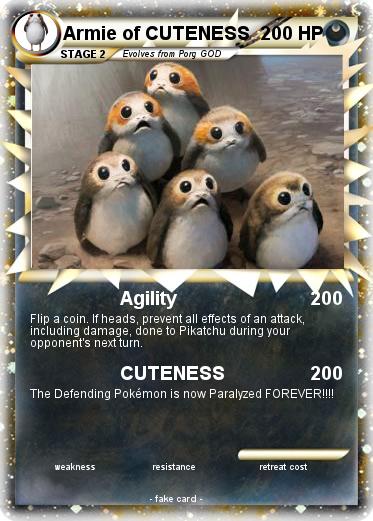 Pokémon Armie of CUTENESS - Agility - My Pokemon Card