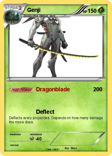 Pokémon Genji 24 24 - Dragonblade - My Pokemon Card