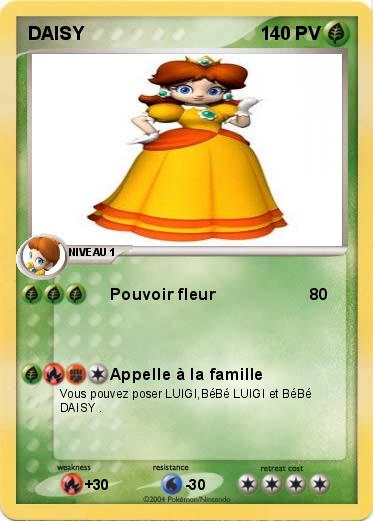 Pokémon DAISY 31 31 - Pouvoir fleur - Ma carte Pokémon