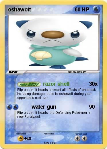 Pokémon oshawott 790 790 - razor shell - My Pokemon Card