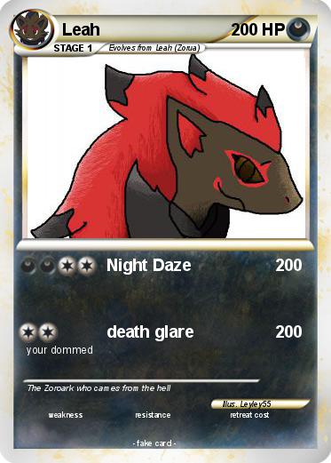 Pokémon Leah 37 37 - Night Daze - My Pokemon Card