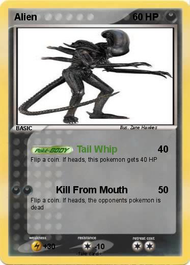 Pokémon Alien 573 573 - Tail Whip - My Pokemon Card