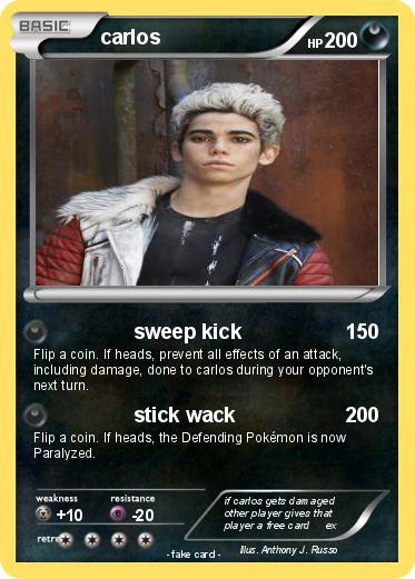 Pokémon carlos 269 269 - sweep kick - My Pokemon Card