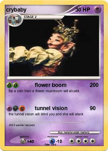 Pokémon crybaby 45 45 - flower boom - My Pokemon Card