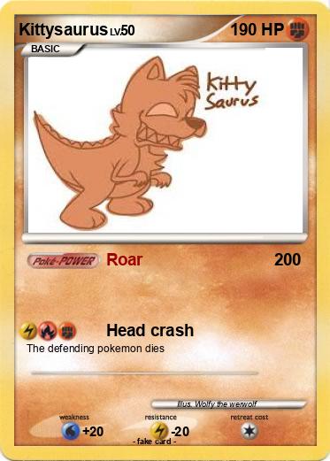 Pokémon Kittysaurus 1 1 - Roar - My Pokemon Card