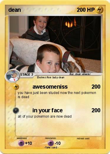 Pokémon dean 85 85 - awesomeniss - My Pokemon Card