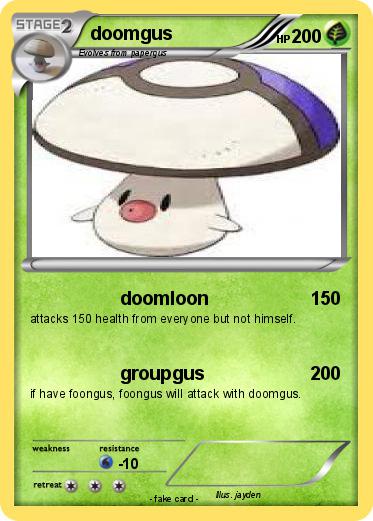 Pokémon doomgus - doomloon - My Pokemon Card