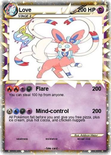 Pokémon Love 862 862 - Flare - My Pokemon Card