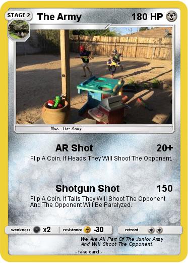 Pokémon The Army 21 21 - AR Shot - My Pokemon Card