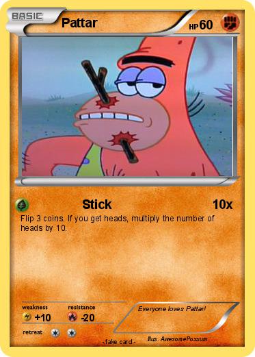 Pokémon Pattar 2 2 - Stick - My Pokemon Card