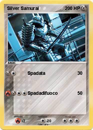 Pokémon Silver Samurai 1 1 - Spadata - My Pokemon Card