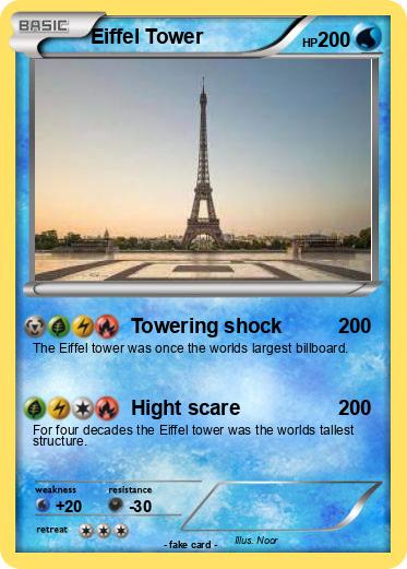 Pokémon Eiffel Tower 31 31 - Towering shock - My Pokemon Card