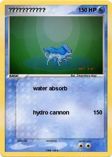 Pokémon 1 16605 16605 - water absorb - My Pokemon Card
