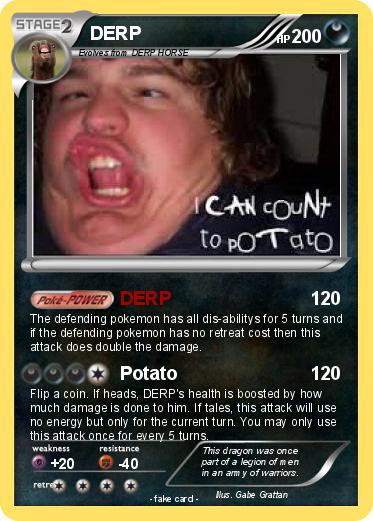 Pokémon DERP 729 729 - DERP - My Pokemon Card