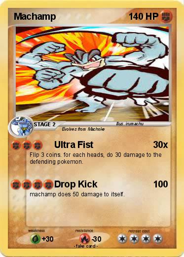 Pokémon Machamp 243 243 - Ultra Fist - My Pokemon Card