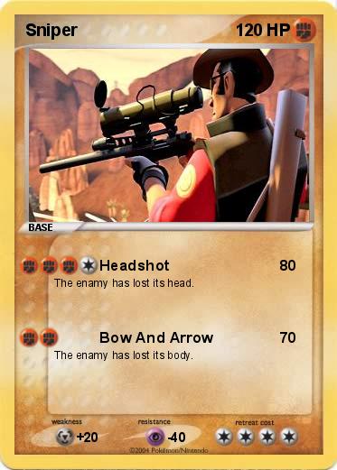 Pokémon Sniper 13 13 - Headshot - My Pokemon Card