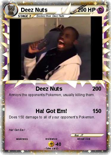 Pokémon Deez Nuts 181 181 - Deez Nuts - My Pokemon Card