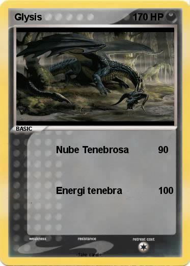 Pokémon Glysis - Nube Tenebrosa - My Pokemon Card