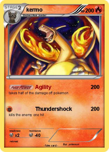 Pokémon kermo - Agility - My Pokemon Card
