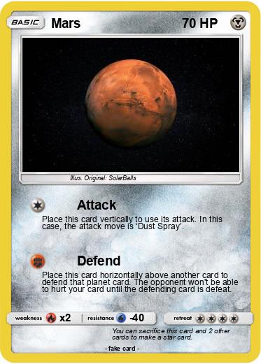 Pokémon Mars 227 227 - Attack - My Pokemon Card