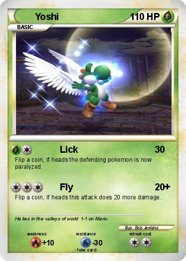 Pokémon Yoshi 3461 3461 - Lick - My Pokemon Card