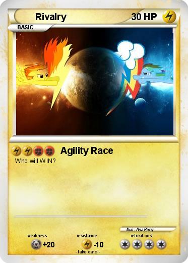 Pokémon Rivalry - Agility Race - My Pokemon Card