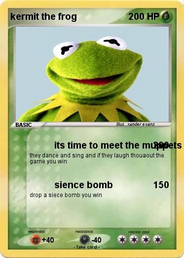 Pokémon kermit the frog 80 80 - its time to meet the muppets - My ...