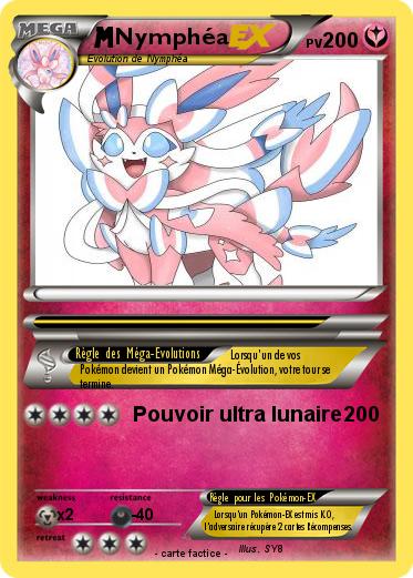 Pokémon Nymphea 2 2 - Pouvoir ultra lunaire - Ma carte Pokémon