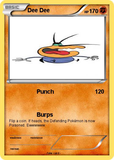 Pokémon Dee Dee 19 19 - Punch - My Pokemon Card