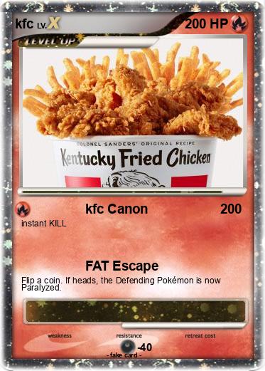Pokémon kfc 293 293 - kfc Canon - My Pokemon Card