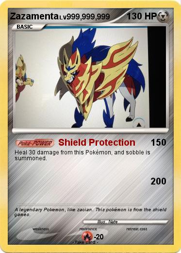 Pokémon Zazamenta - Shield Protection - My Pokemon Card
